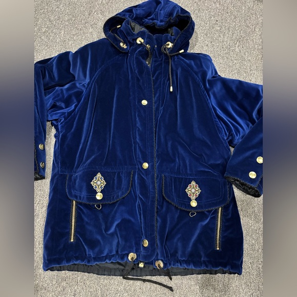 Skea | Jackets & Coats | Skea Parisvail Beautiful Royal Blue Jewel Tone ...